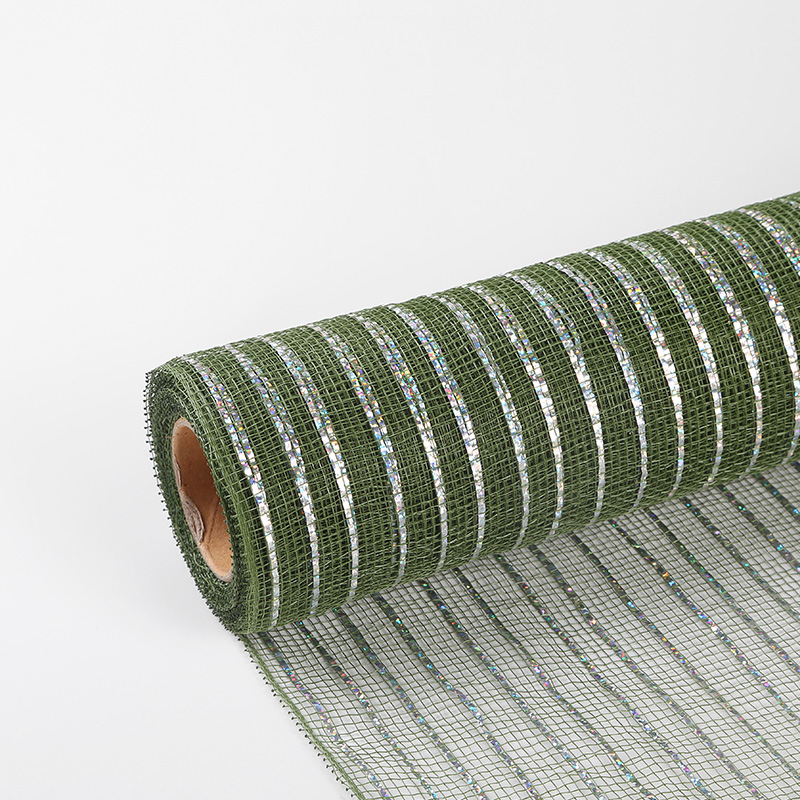 Design direct sale colorful party flower decoration net