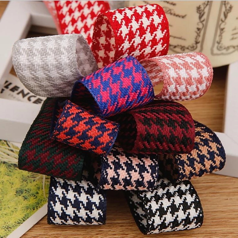 Direct selling jute ribbon snowflake lattice ribbon