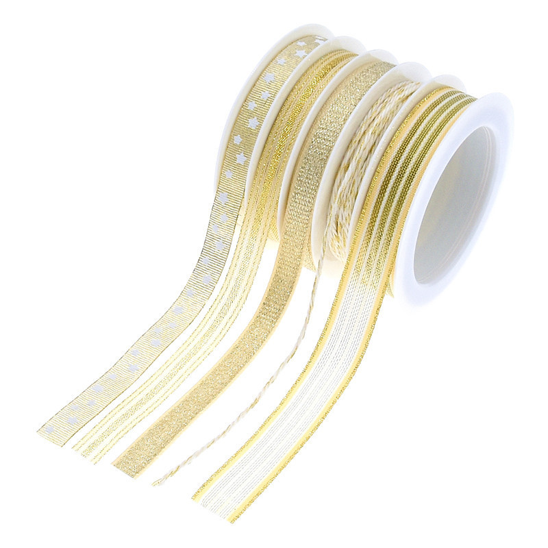 Wholesale decorative ribbon flashing vermicelli with mixed spot